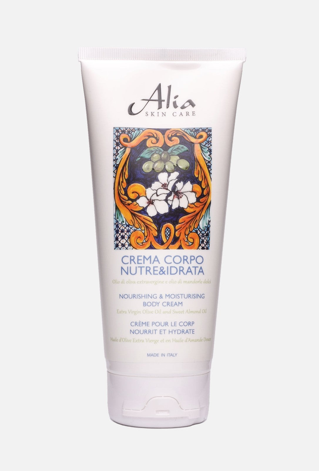"Moisturizing Body Cream"-CREMA CORPO NUTRE & IDRATA ALIA SKIN CARE ...